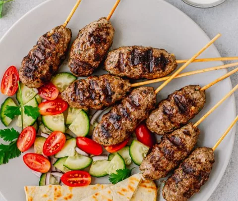 Tarb (Grilled Kofta Wrapped in Lamb Fat) - African Food Network